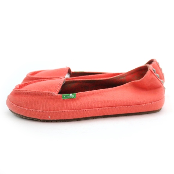 Sanuk | Shoes | Sanuk Tailspin Coral Studded Ballet Flats New | Poshmark